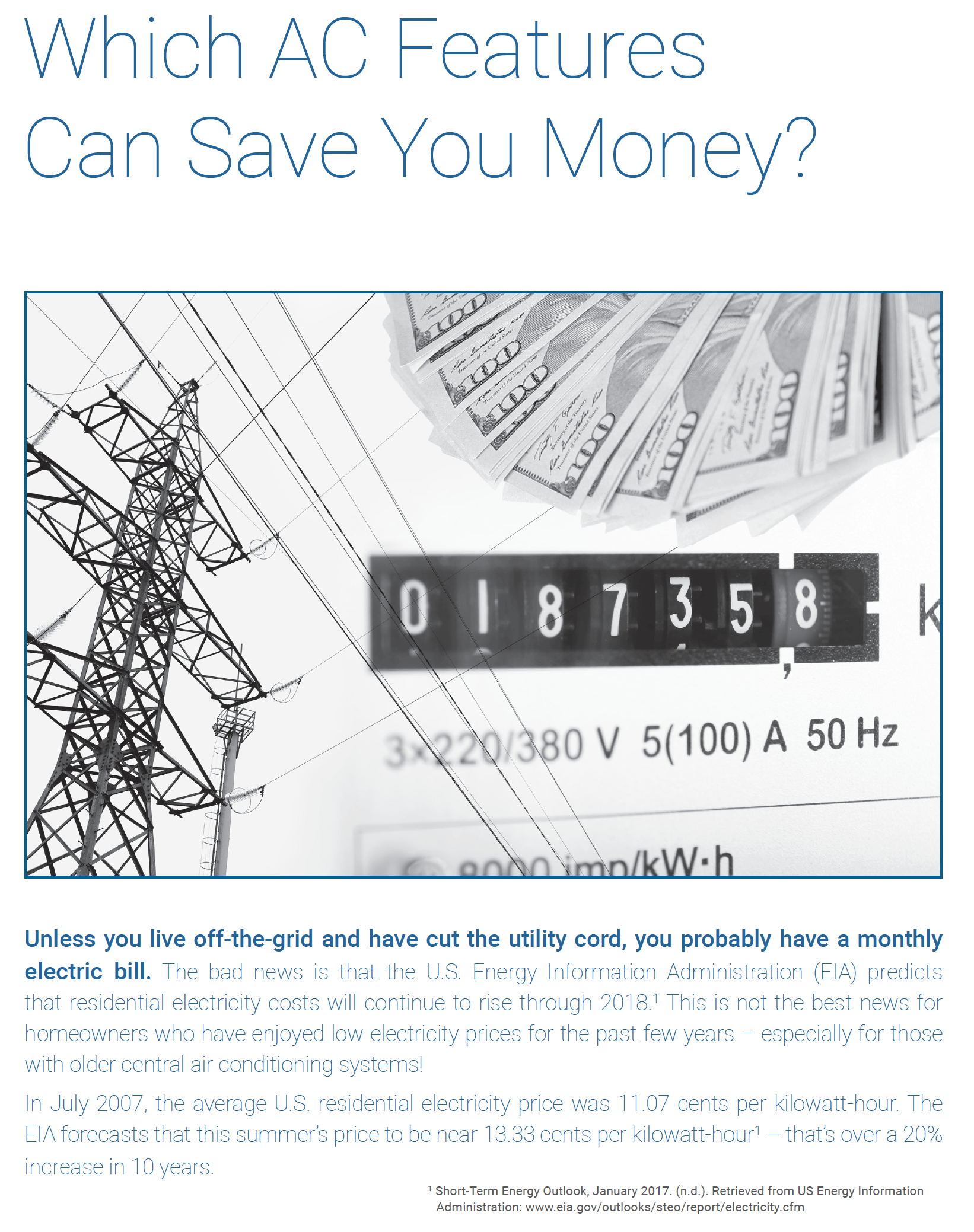 Which AC Features Can Save You Money - Phoenix Mechanical Corp